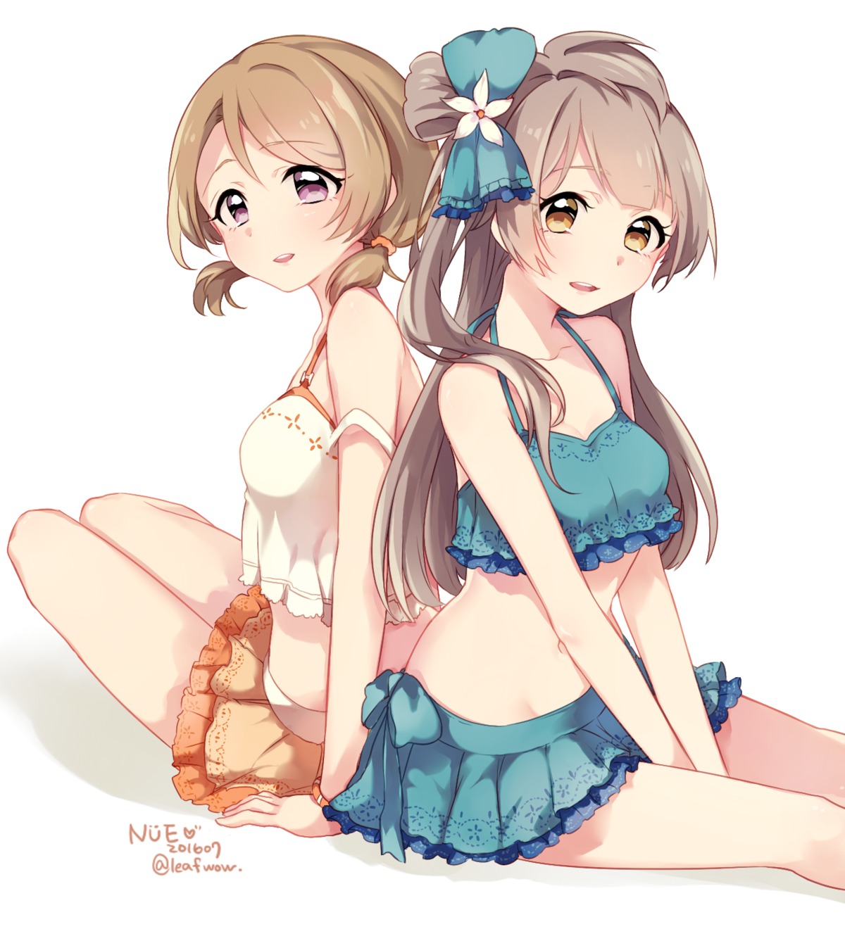 leafwow love live! koizumi hanayo minami kotori bikini swimsuits | #363160 | yande.re